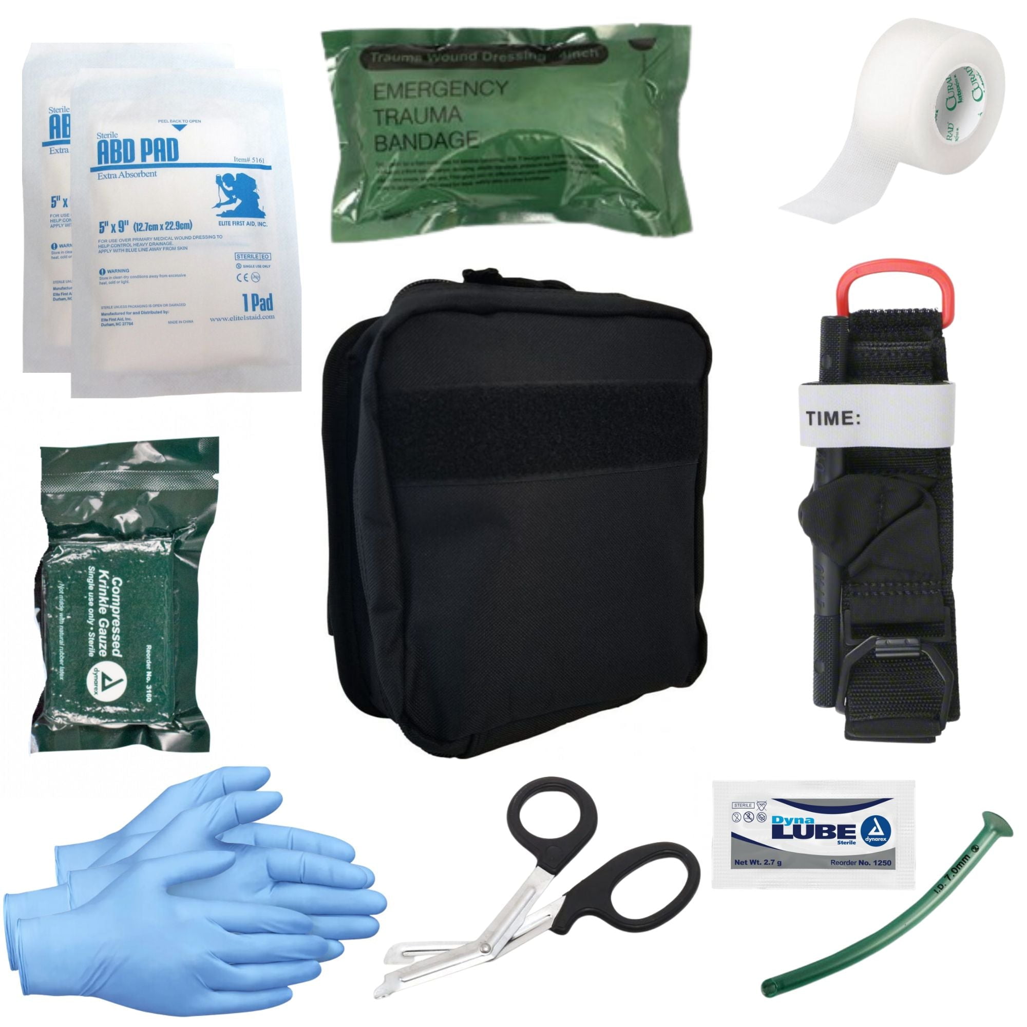 Elite First Aid Enhanced IFAK - Advanced Drop Leg First Aid Kit ...