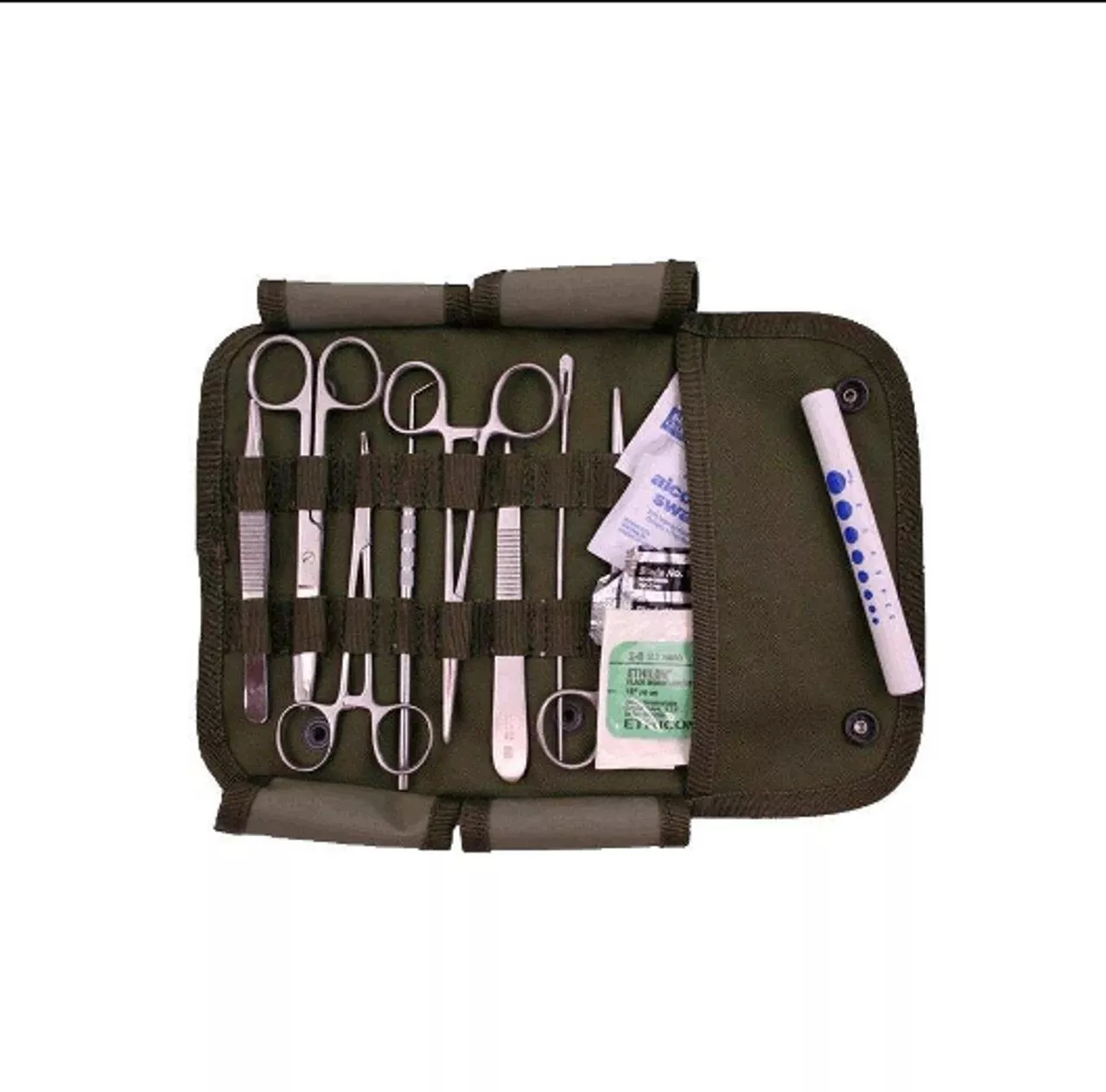 Elite First Aid Kit 80122GRN Military Surgical Field Kit with Green ...