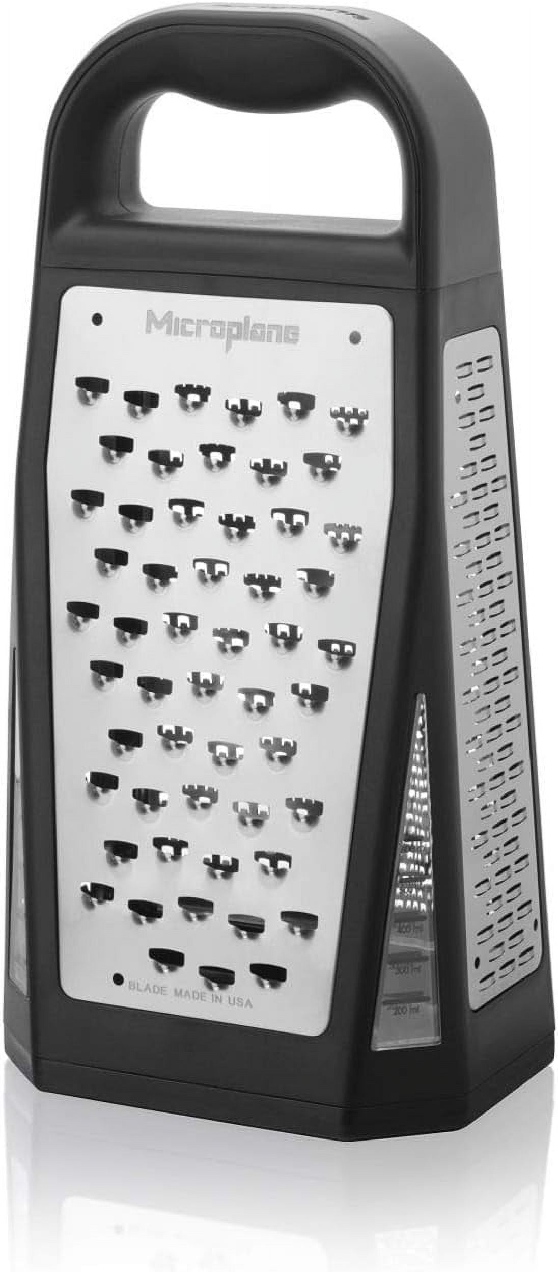 Elite Five Blade Box Gra with Measuring Cup Base, Five Grating Surfaces ...