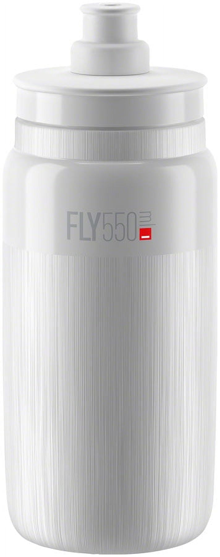 Elite Fly Tex Water Bottle - 550ml, White - Walmart.com