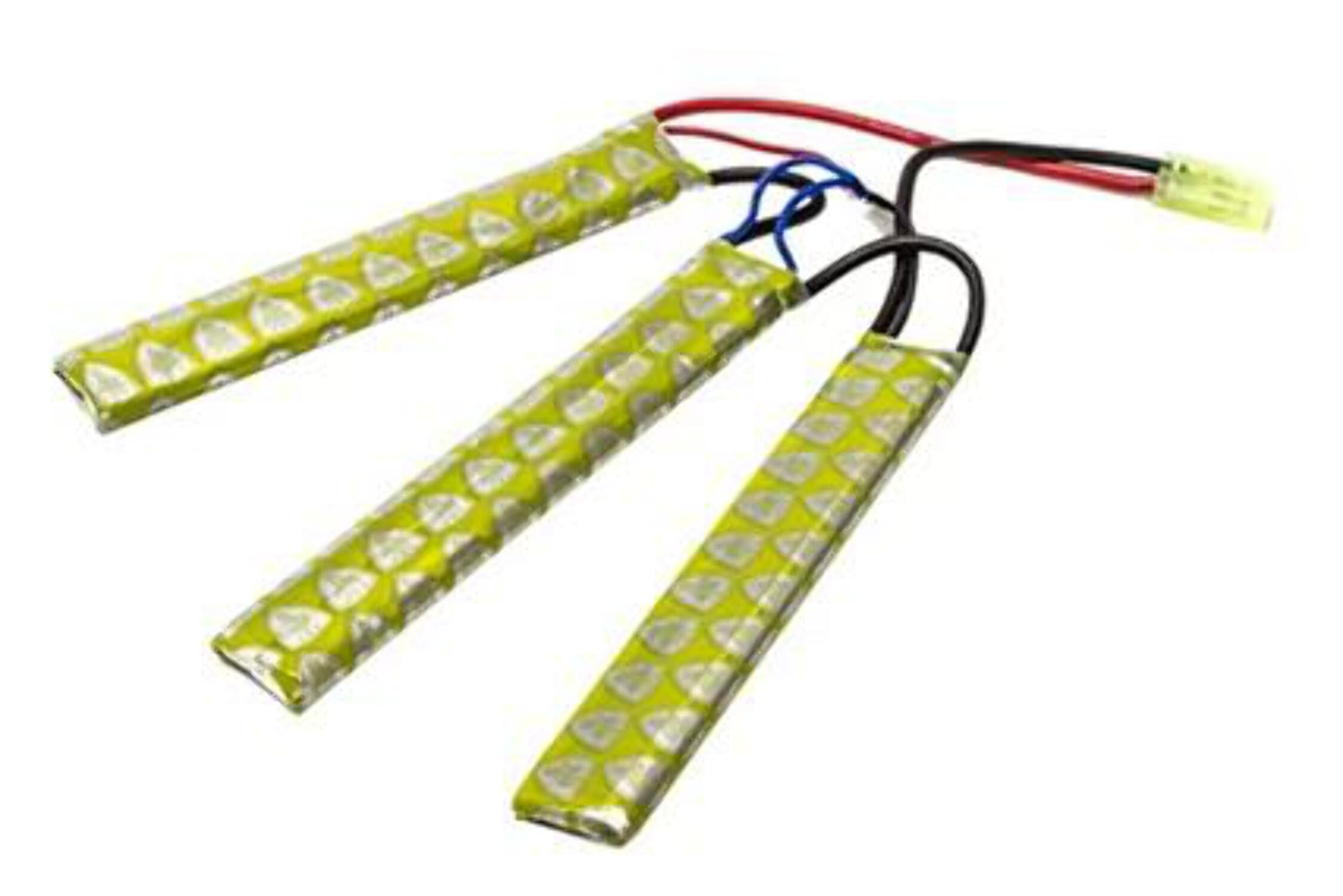 Elite Force 11.1v Tri-Panel LiPo Battery (Mini Tamiya) - Walmart.com