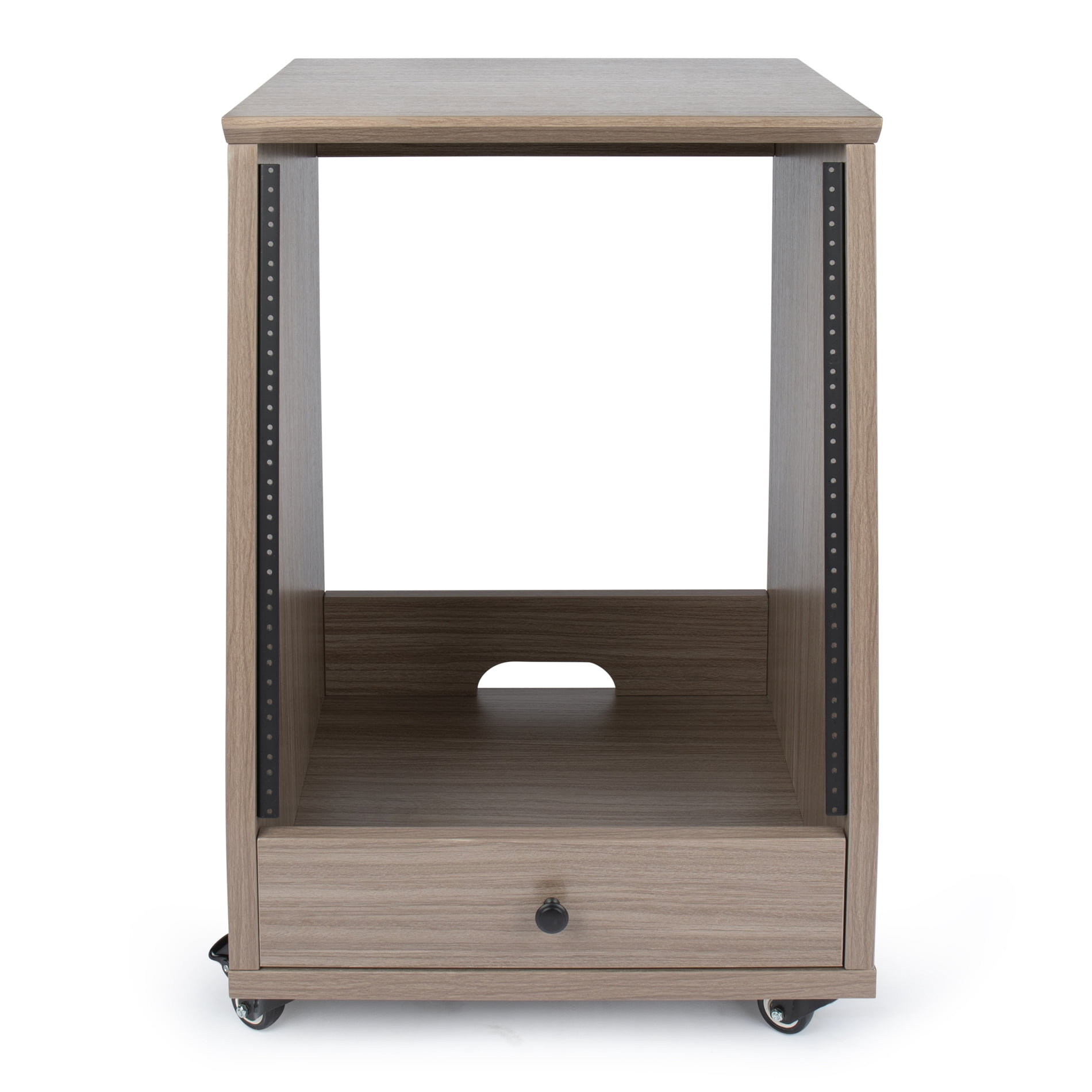 Gator Frameworks Elite Furniture Series 12U Angled Studio Rack with ...