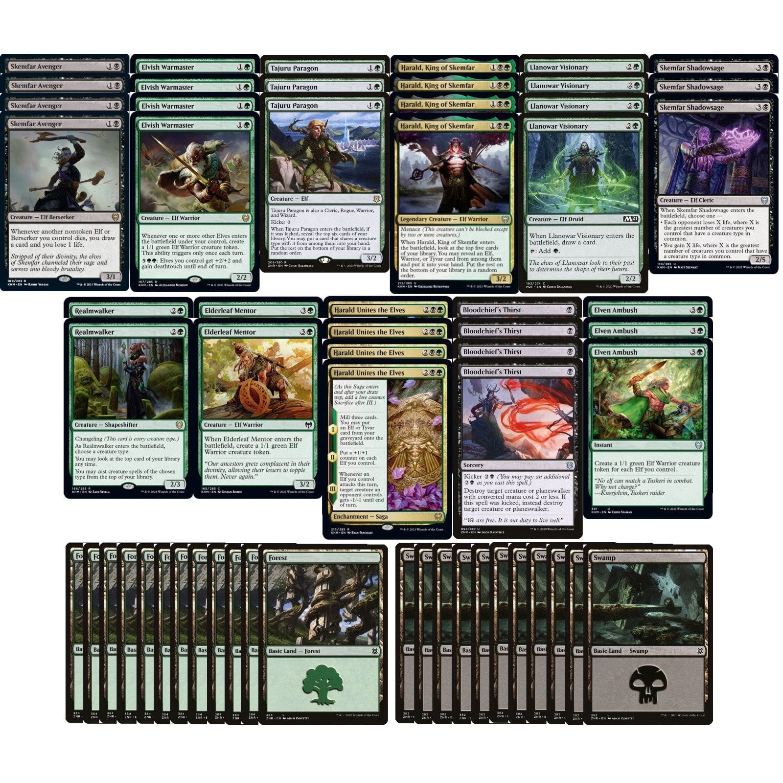 Elf Cards Mtg
