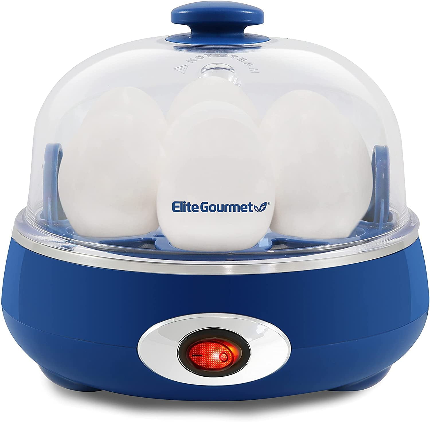 Elite Gourmet 7 Egg Cooker Classic Blue, Egg Rack Only - Walmart.com