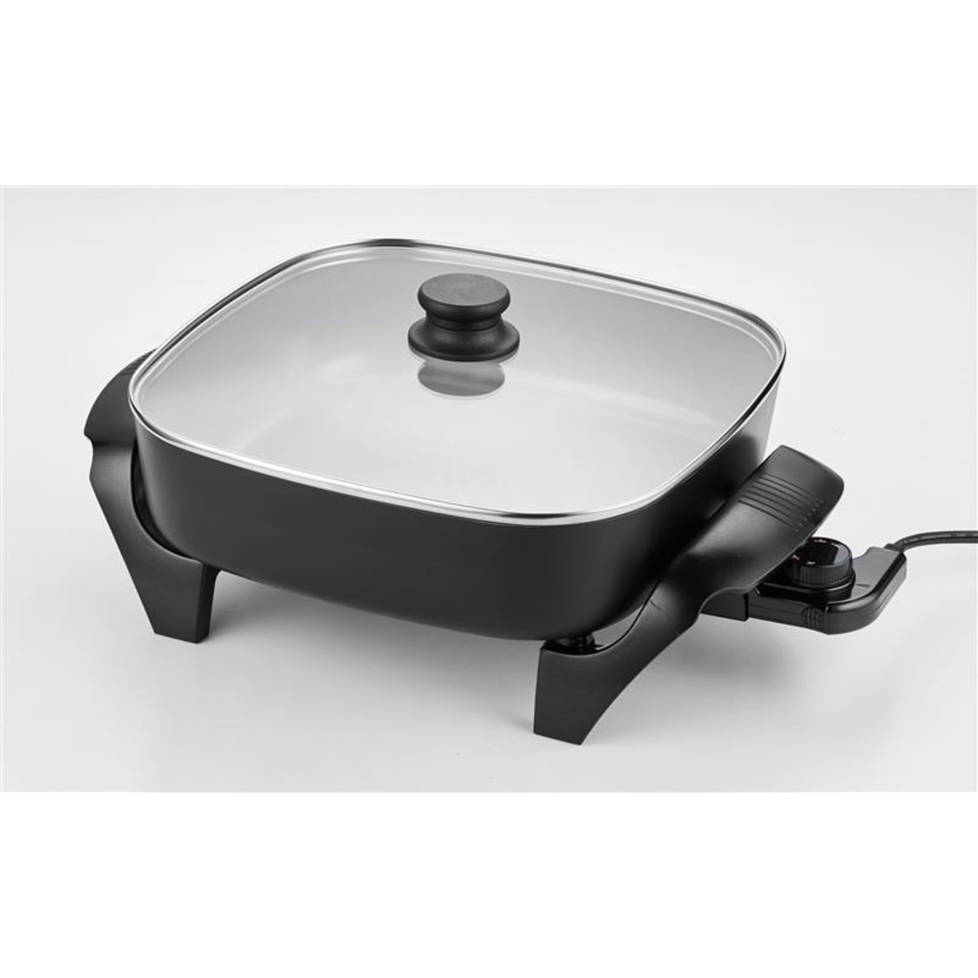 Elite Gourmet EGL2500 12"X12" Electric Skillet - Walmart.com