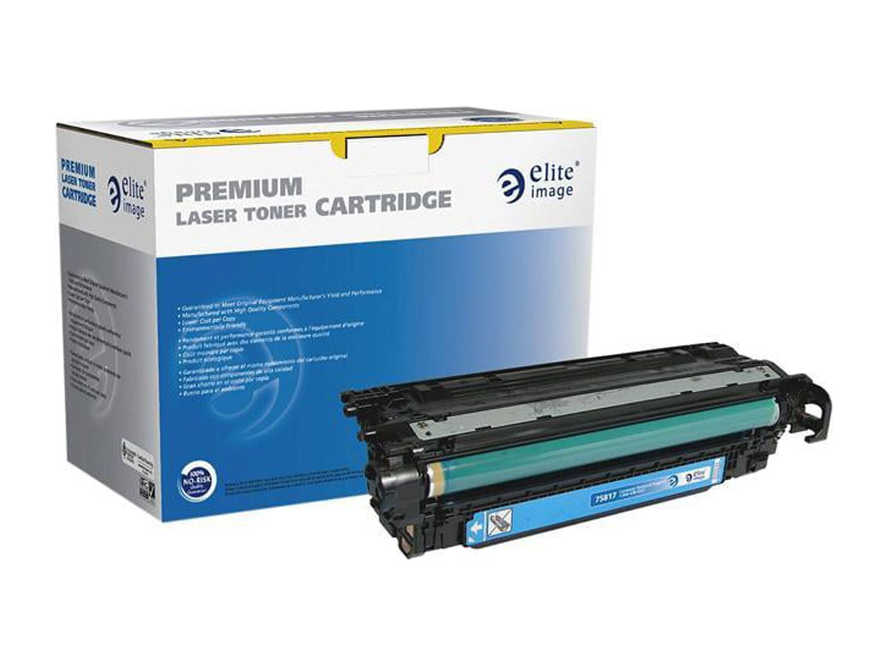 Elite Image 75817 Cyan Toner Cartridge - Walmart Business Supplies