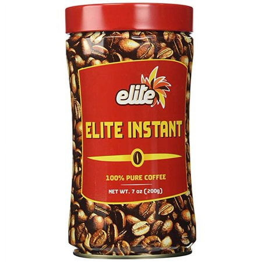 Elite Instant 100% Coffee 7 oz (pack of 2) - Walmart.com