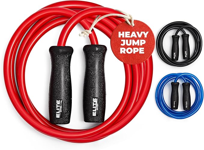Elite Jumps Muay Thai 2.0 Weighted Jump Rope - Designed for High ...