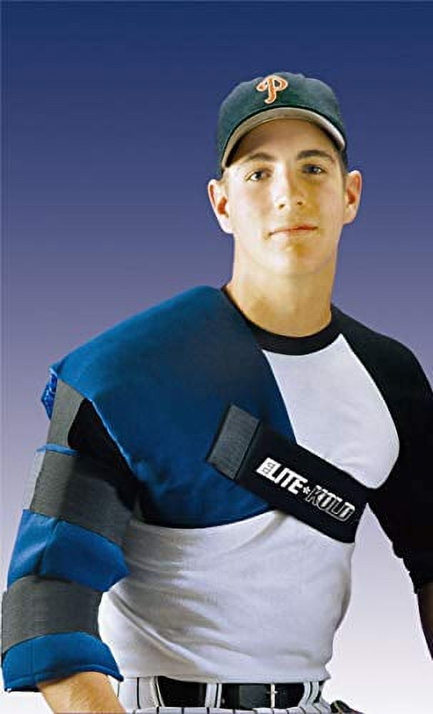 Elite-Kold Adult Shoulder Elbow Ice Wrap for Rotator Cuff Tendonitis ...