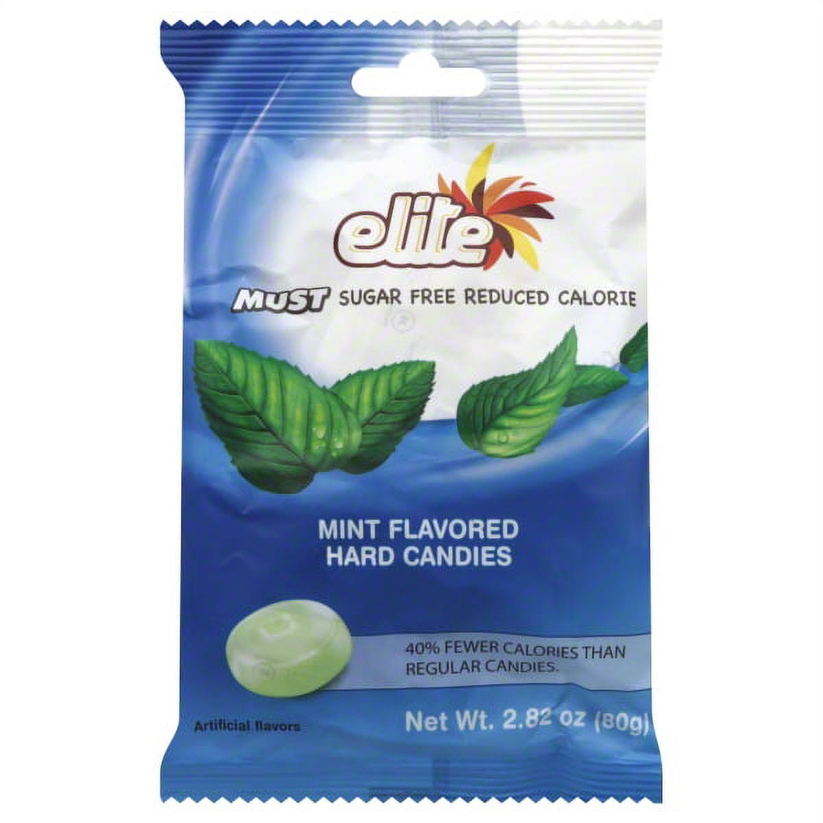 Elite Sugar Free Mint Candy 2. 82 Oz -Pack of 12 - Walmart.com