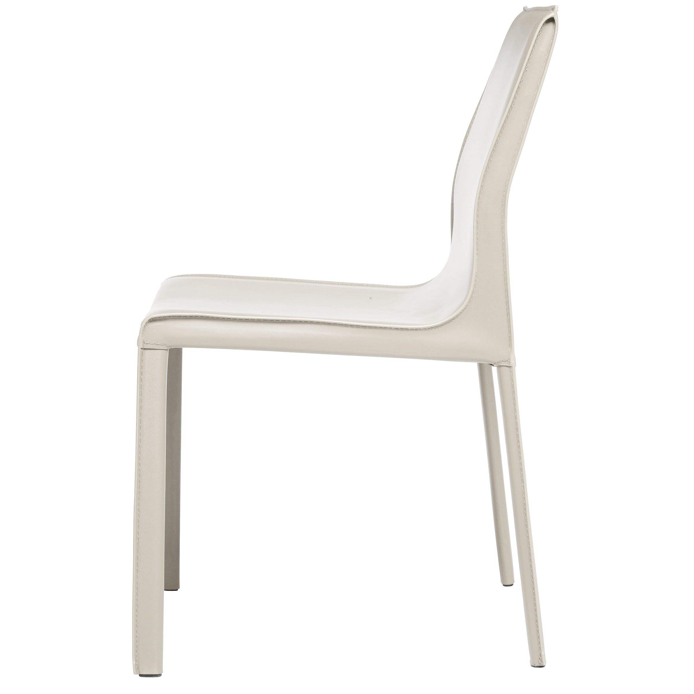 Elite Living STAN Modern Leather Side Chair Dining Chairs, Side Chairs ...
