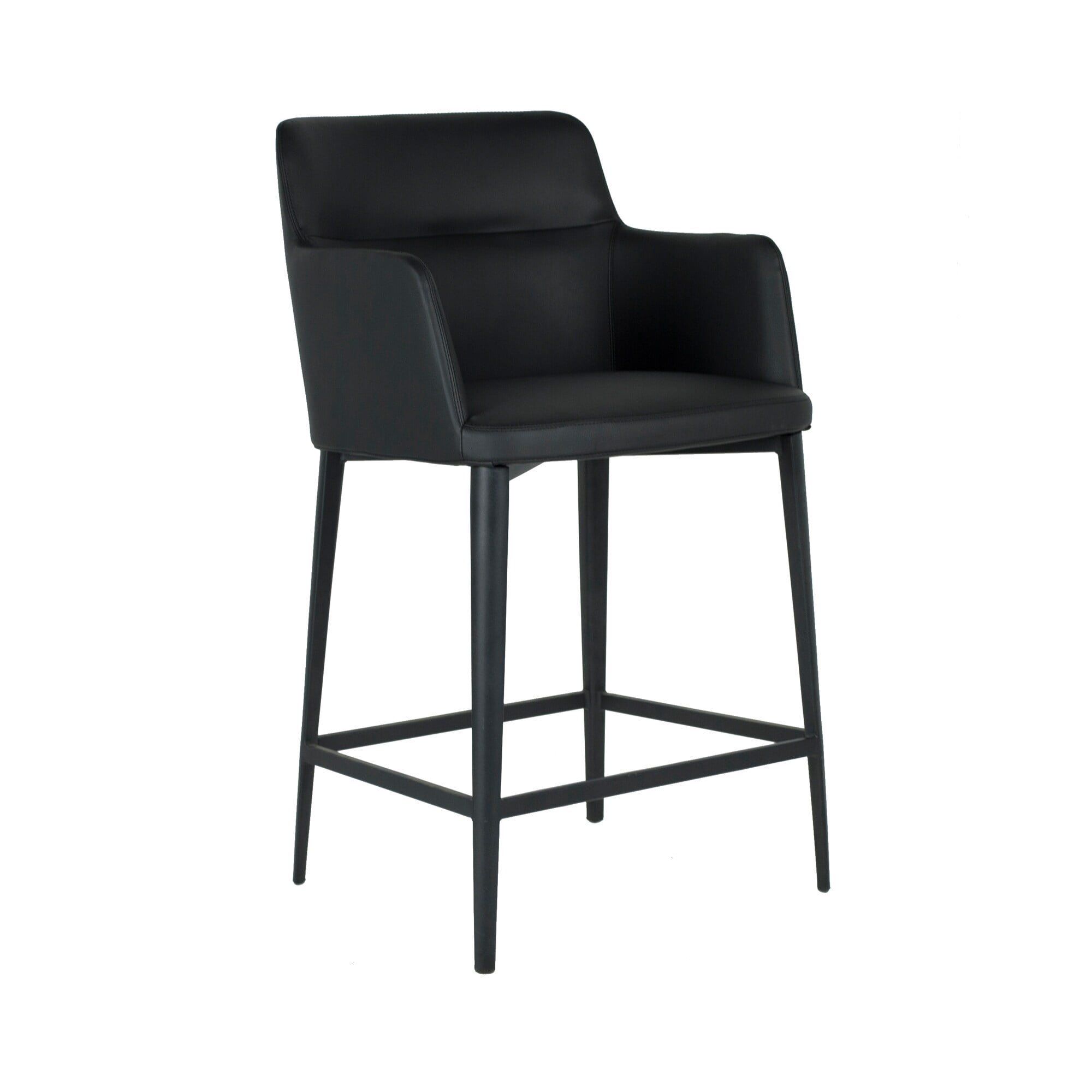 Elite Living Williamsburg Modern Leatherette Bar Stool (25-inch/ 29 ...