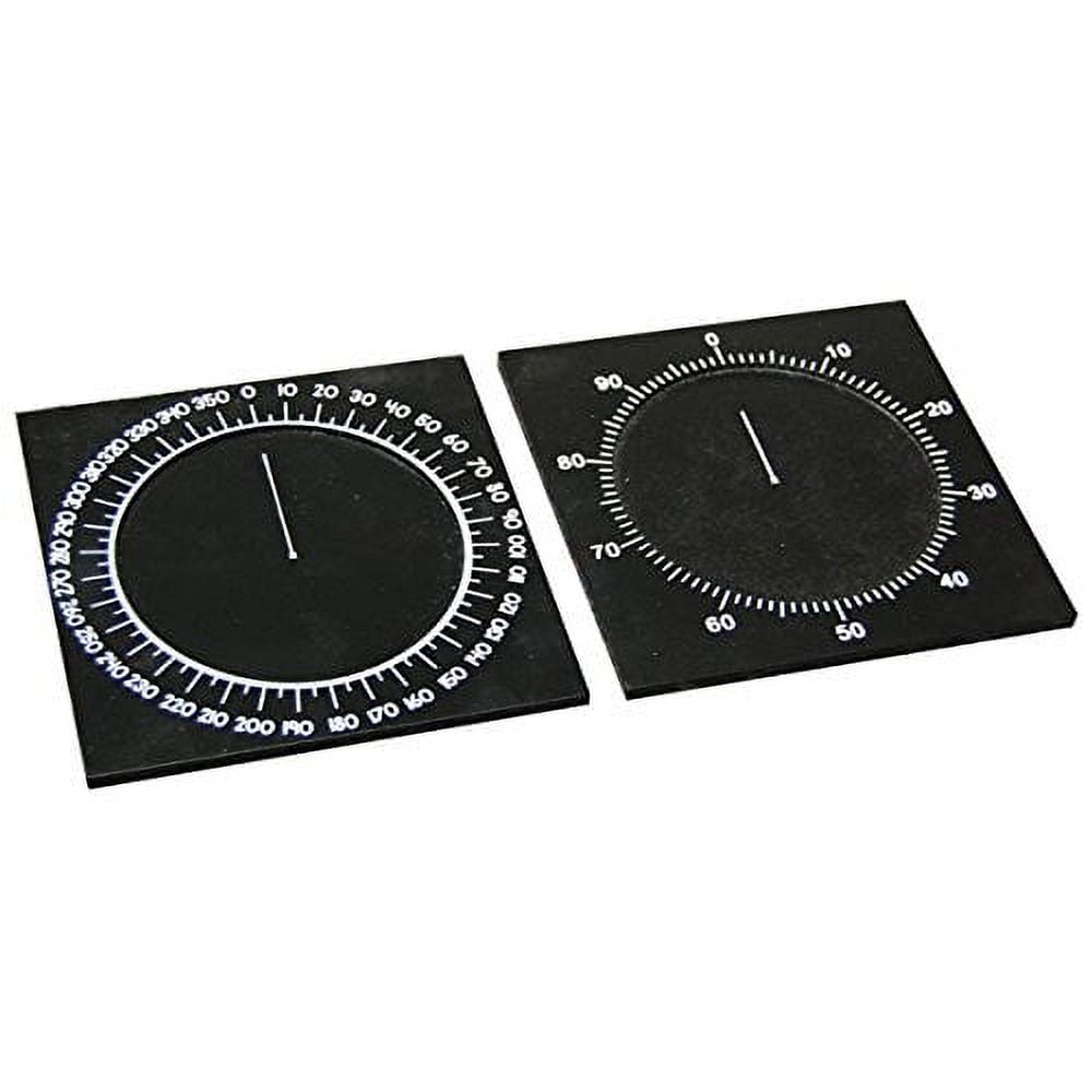 Elite Montessori Centesimal Circle & Protractor - Walmart.com
