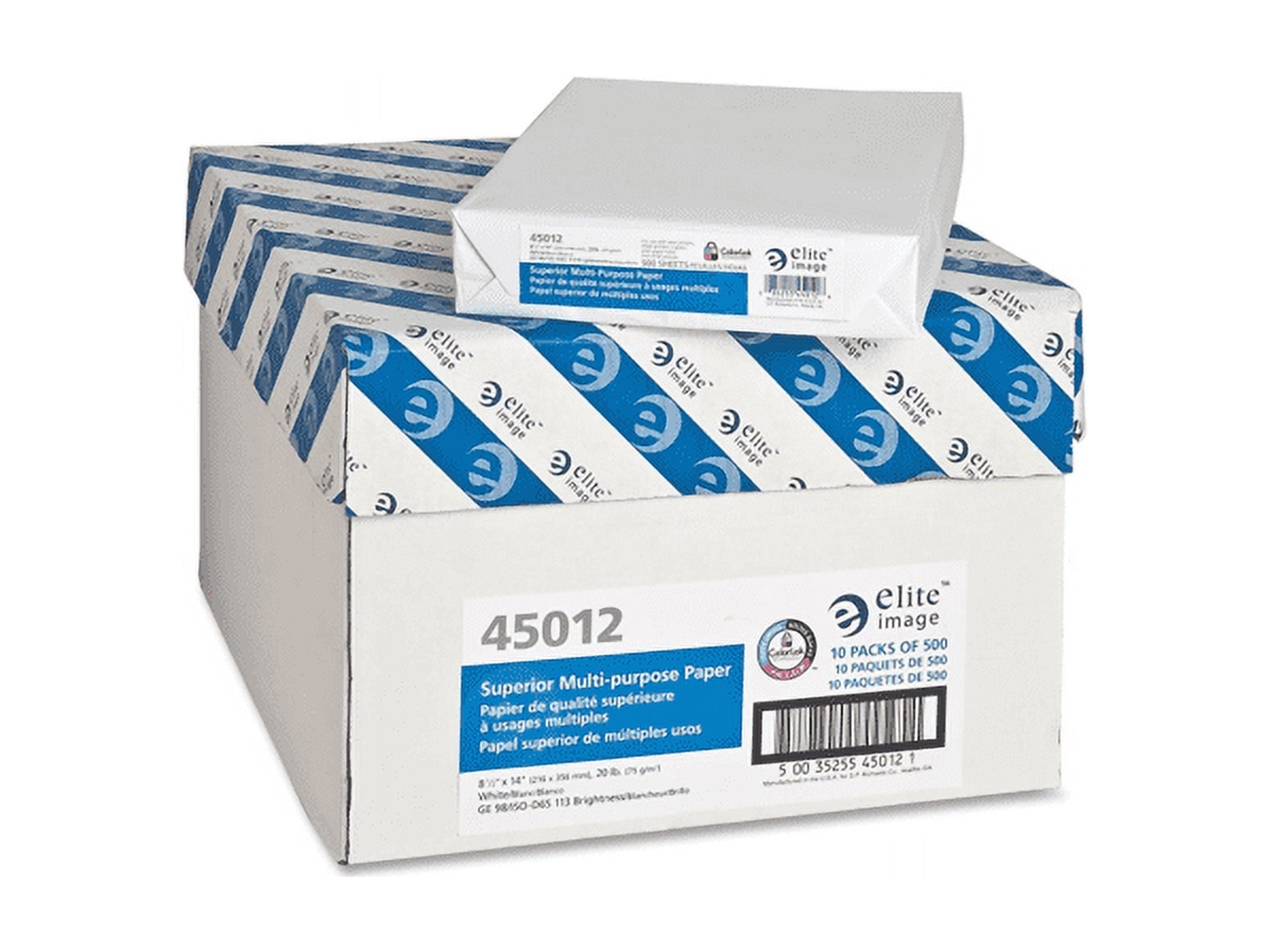 Elite Multipurpose Paper 98 GE/112 ISO 20Ib. 8-1/2"x14" 10/CT WE 45012 ...