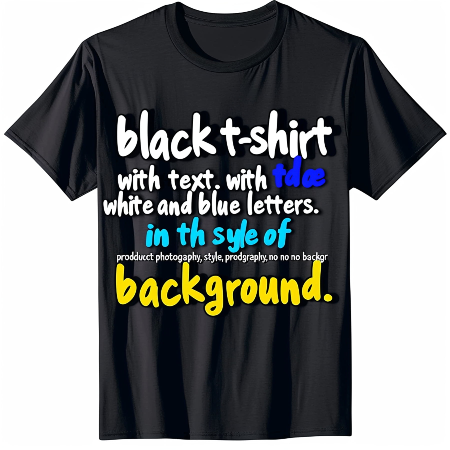 Elite No Time for HP Crayons Funny Black TShirt White & Blue Letters ...
