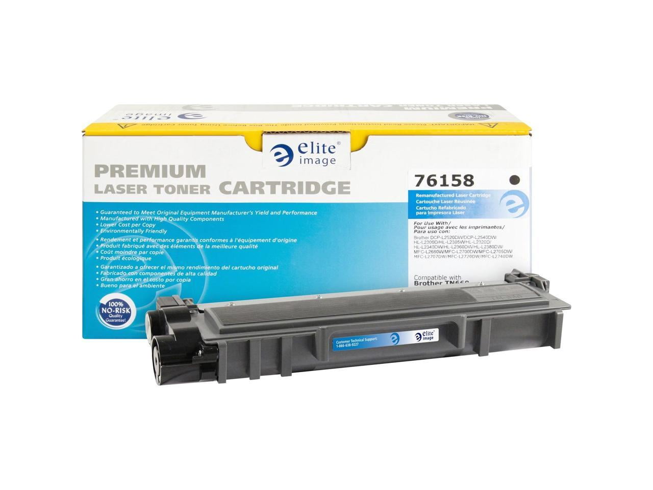 Elite Rep Toner Cartridge f/TN660 2600 Page Yield Black 76158 - Walmart.com