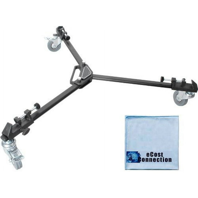 Elite Series Professional Universal Tripod Dolly with Stabilizer, Easy ...