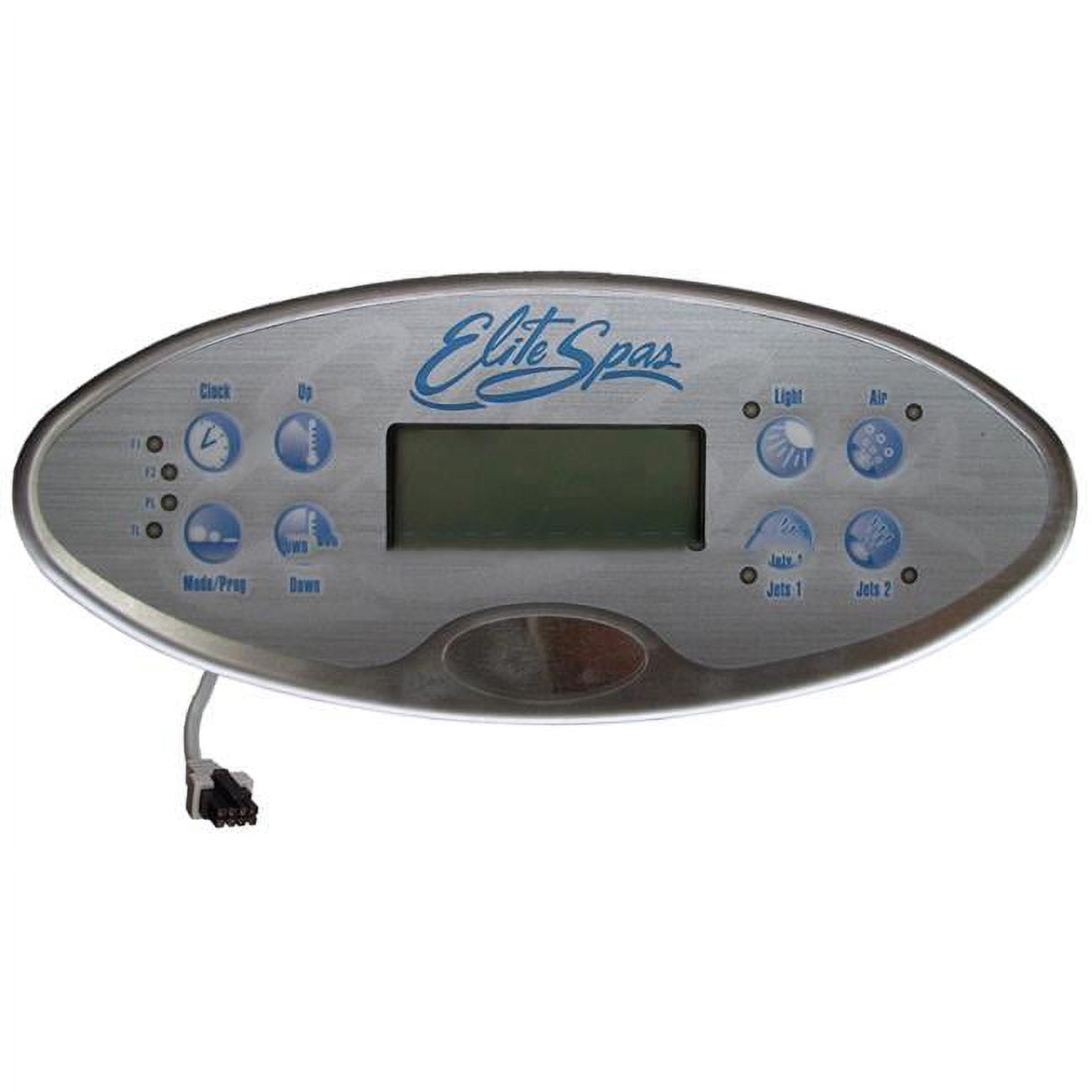 Elite Spas 107079 8 Button LCD Overlay Spaside - Walmart.com