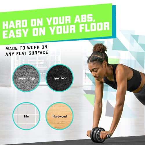 Elite Sportz Ab Roller Wheel - Gym & At Home Ab Workout Equipment with ...