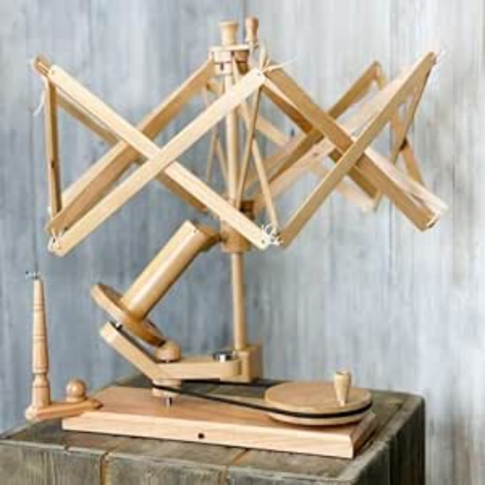 Elite Store Yarn Ball Winder & Swift Umbrella, Hand Operated Wool ...
