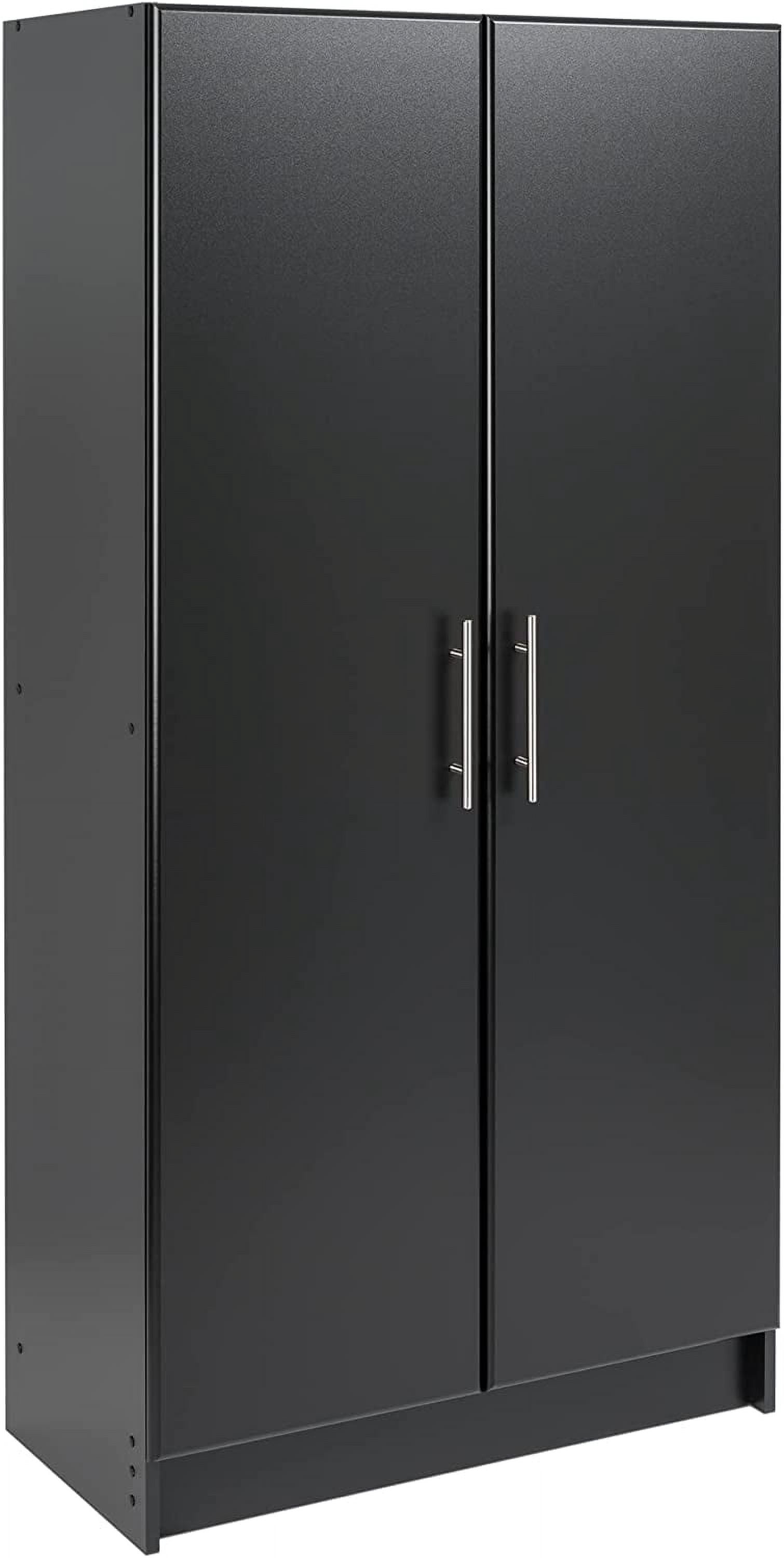 Elite Tall Garage Storage Cabinet & Pantry Storage Cupboard, 2-Door ...