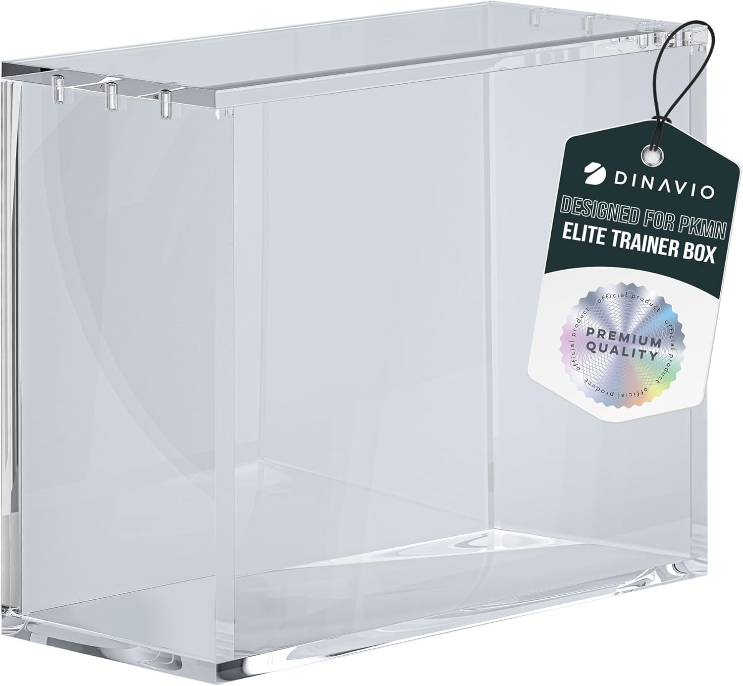 Elite Trainer Box Acrylic Display Case - 8mm + 5mm Ultra Thick Acrylic ...