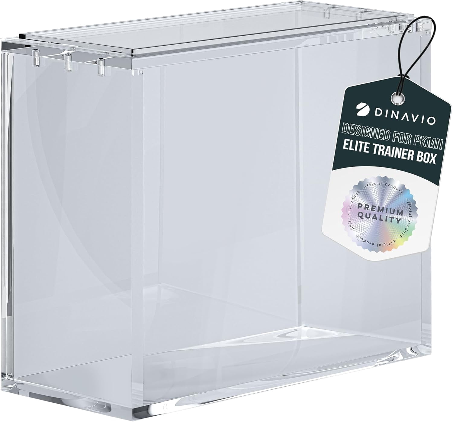 Elite Trainer Box Acrylic Display Case Stackable - 8mm + 5mm Ultra ...