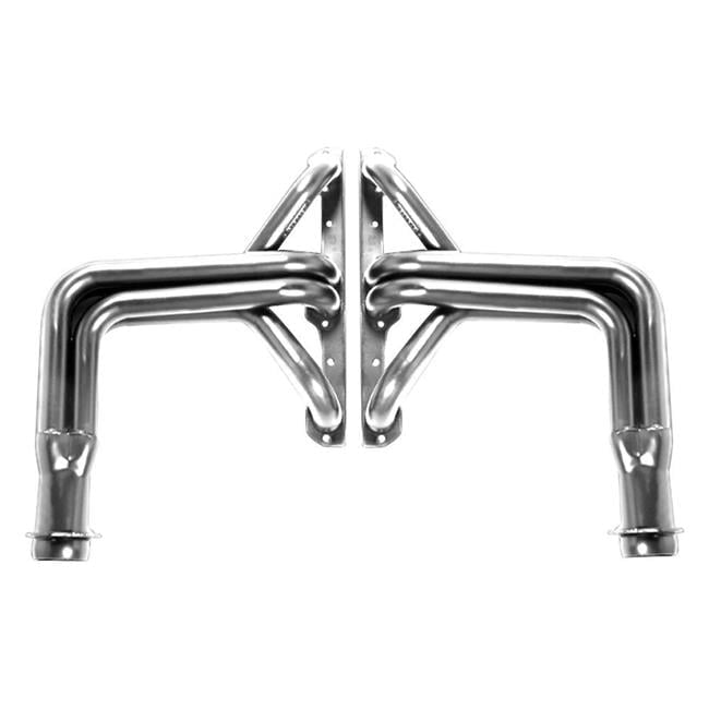 Elite Ultra-Duty Mild Steel Long Tube Exhaust Headers - Silver Matte ...