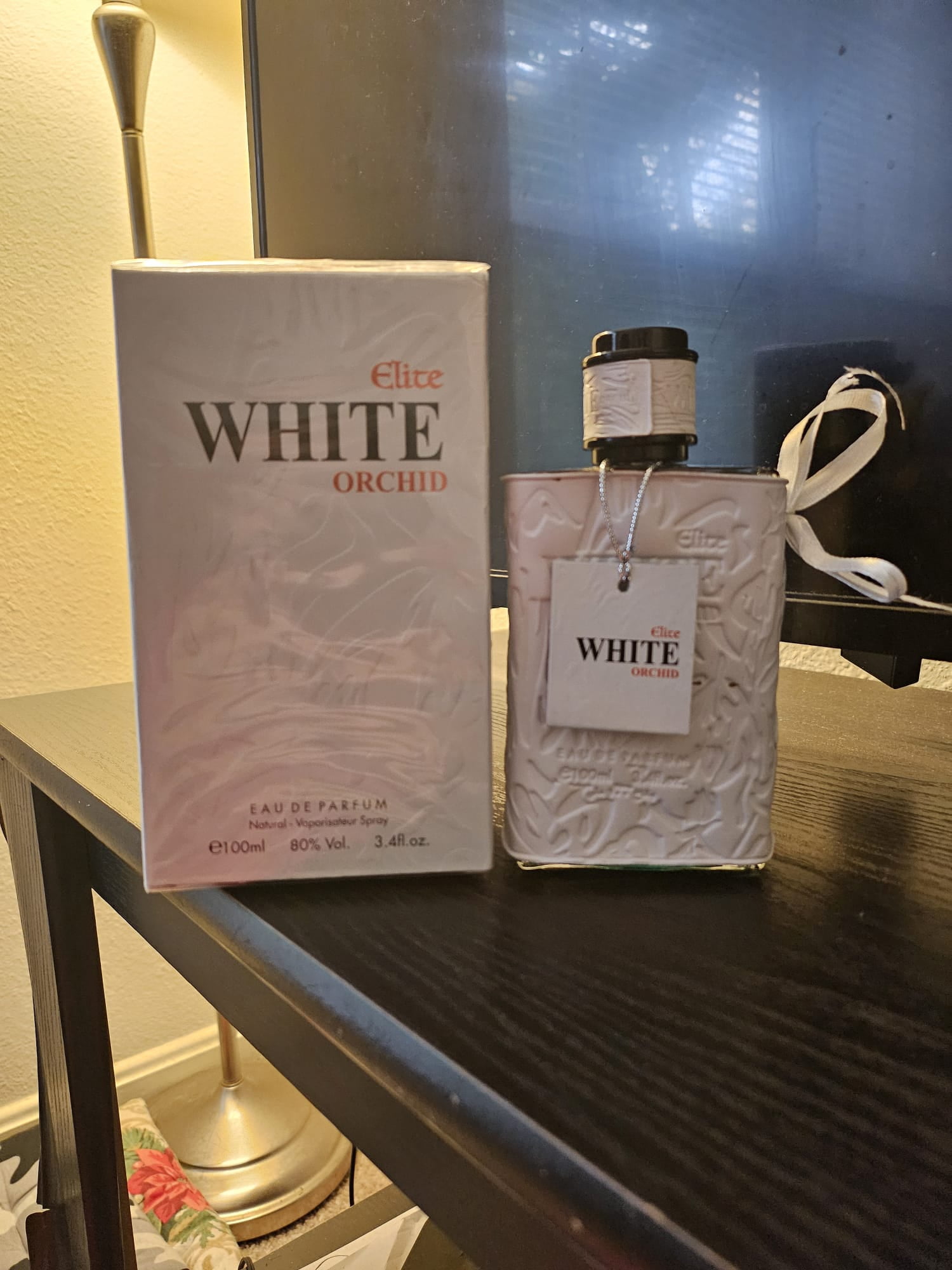 Elite White Orchid Eau de Parfum, Unisex Fragrance, 100ml Spray ...