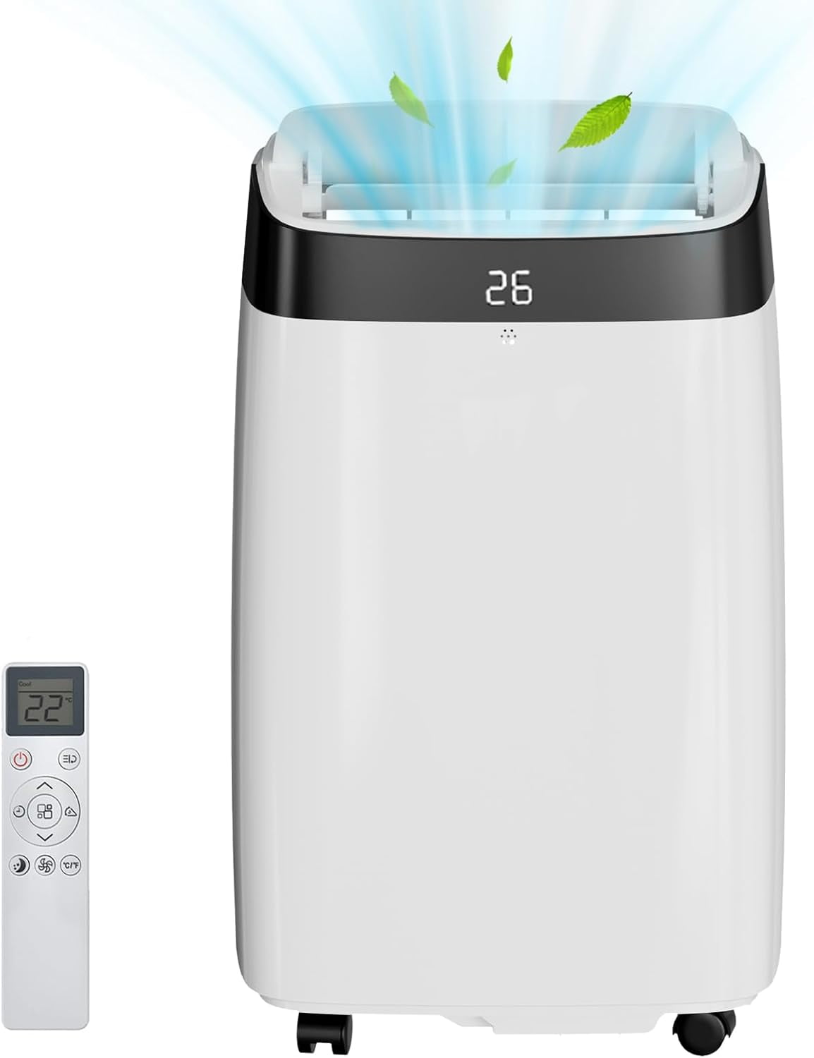 EliteEdge Portable Air Conditioner 10,000 BTU, Cools Rooms Up to 450 Sq ...