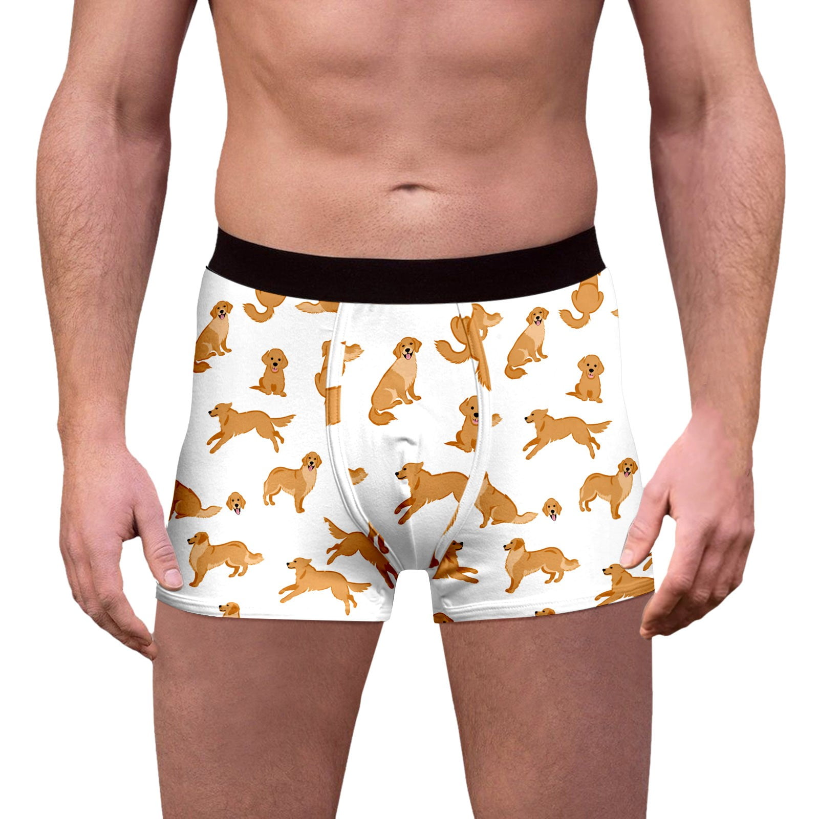 EliteGoogv Funny Boxers for Men Graphic Underwear Novelty print ...