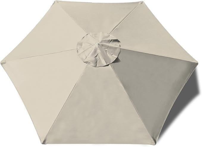 EliteShade USA 7.5FT Replacement Covers 6 Ribs Market Patio Umbrella ...