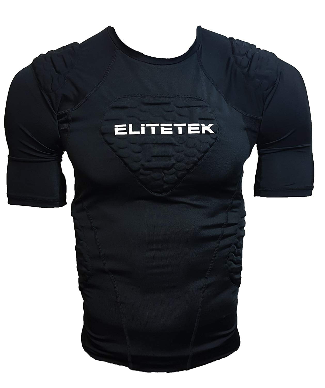 EliteTek Padded Compression Shirt - CPS14 - Youth and Adult Sizes ...