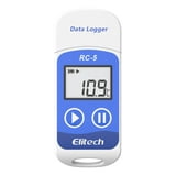 Elitech, Temperature Data Logger, RC-5, 32,000 Points - Walmart.com