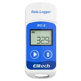 Elitech Temperature Data Logger Recorder 32000 Points, 10 Pack ...