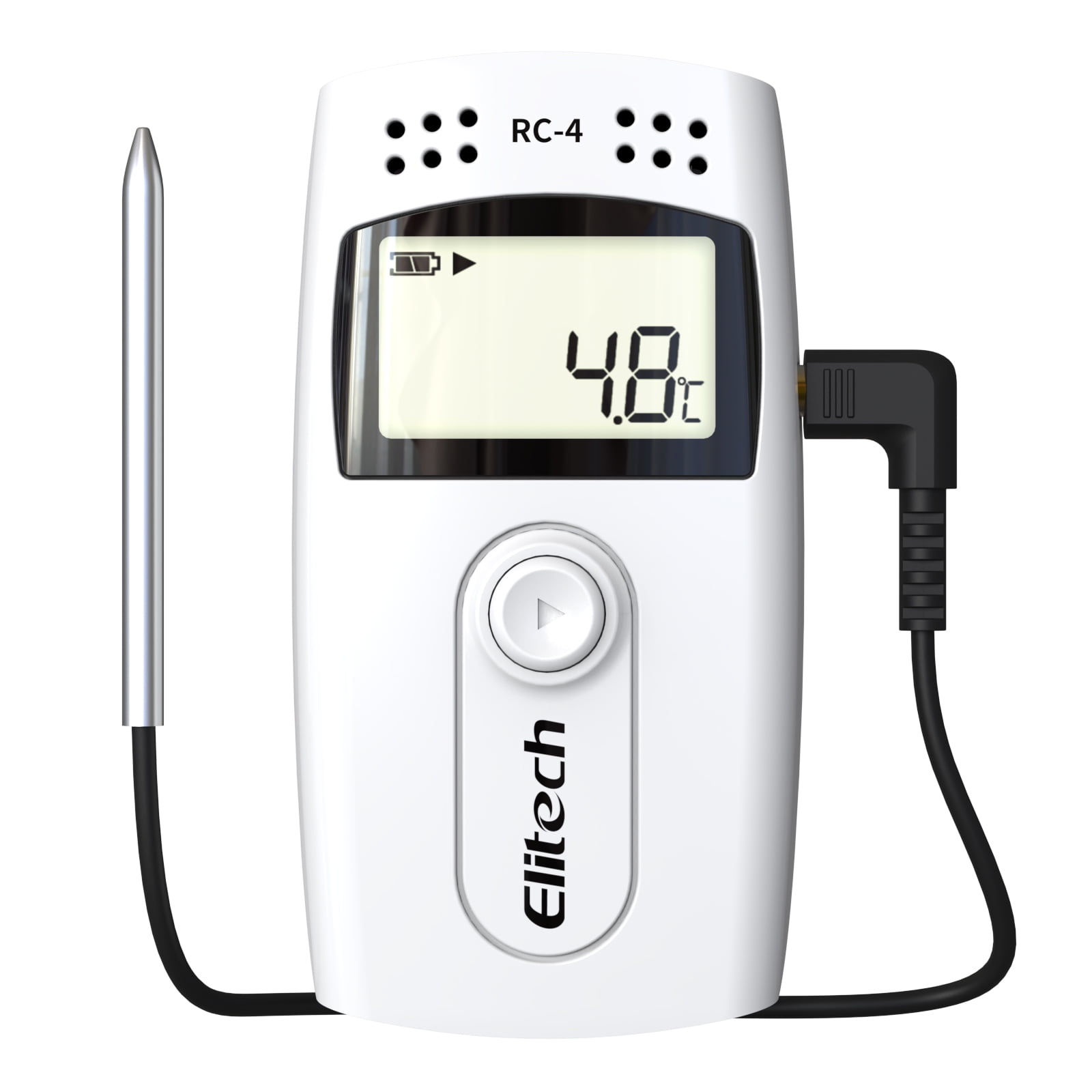 Elitech Temperature Data Logger Recorder with External Temperature ...