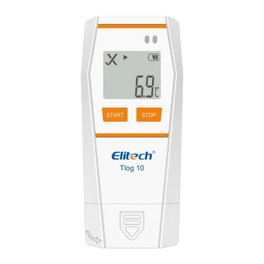Elitech Tlog 100H Digital Temperature Humidity Data Logger Reusable Temperature Recorder PDF ...