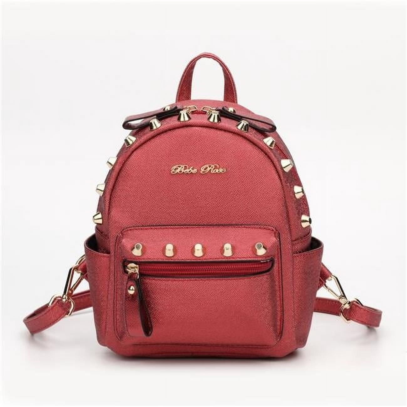 Eliteco Hearty Trendy Metallic Fashion Mini Backpack with Studs ...