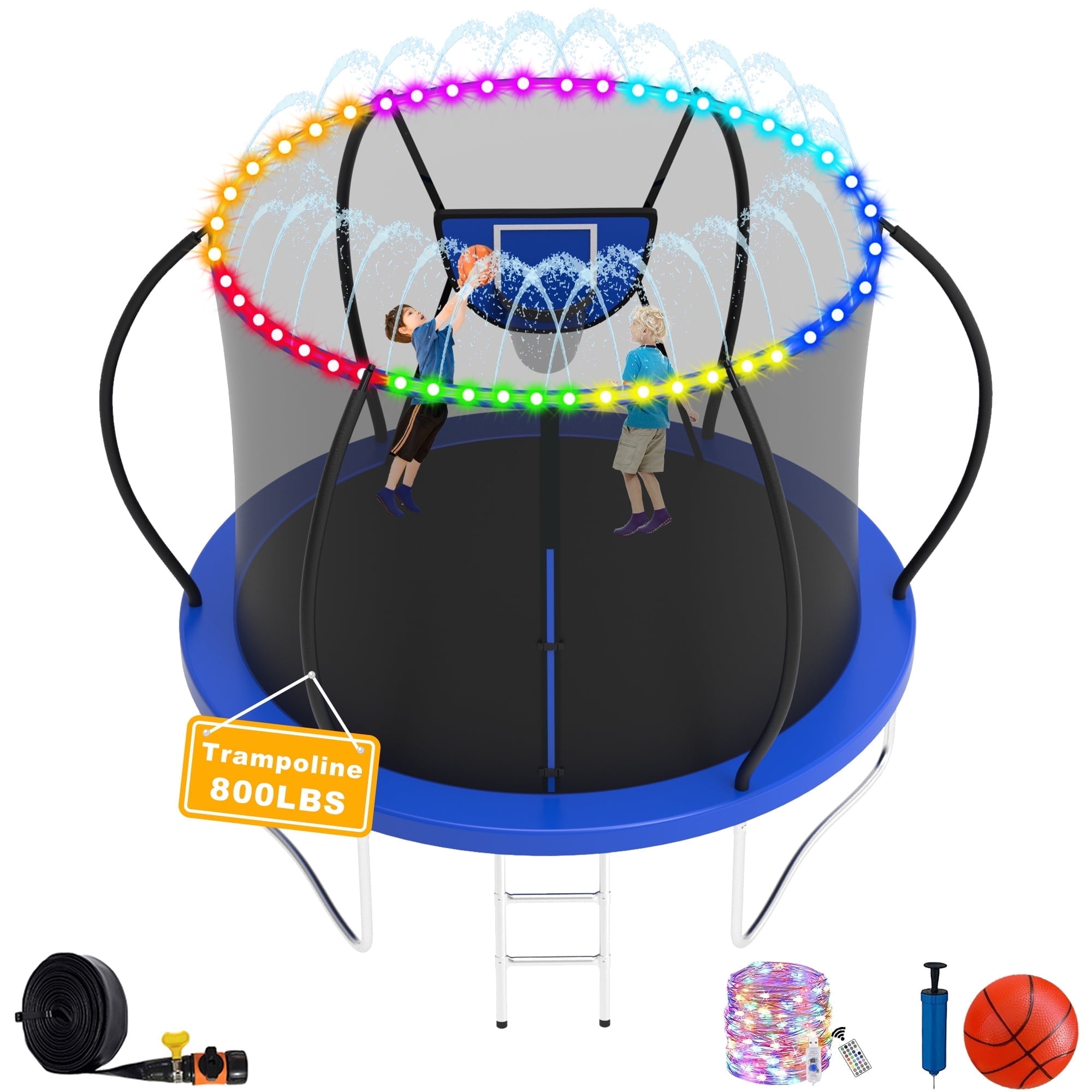 Elitezip Trampoline for Kids and Adults, 8 FT 10FT 12FT 16FT 14FT ...