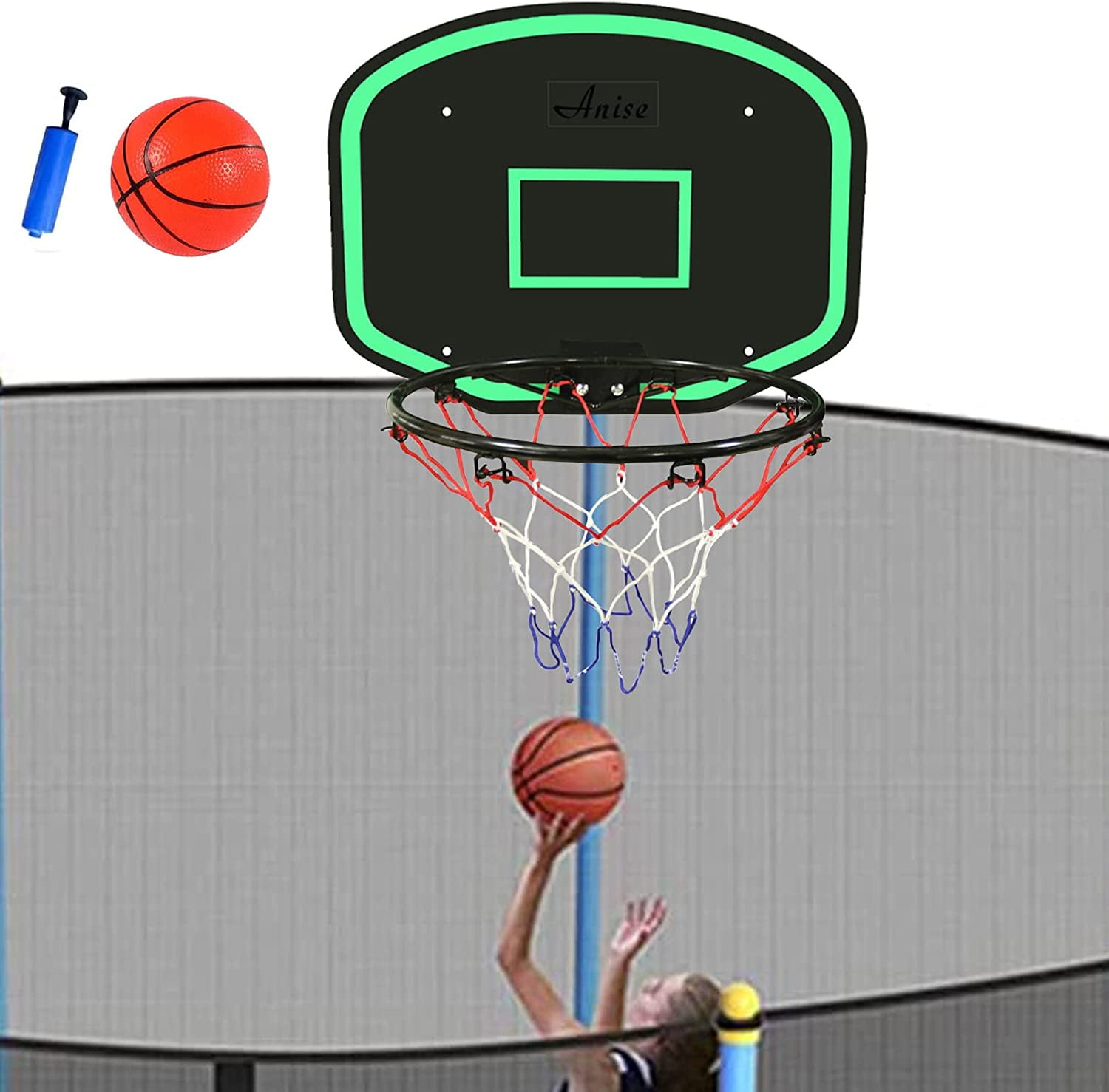 Elitezip Trampoline Repalcement Part, Trampoline Basketball Hoop ...