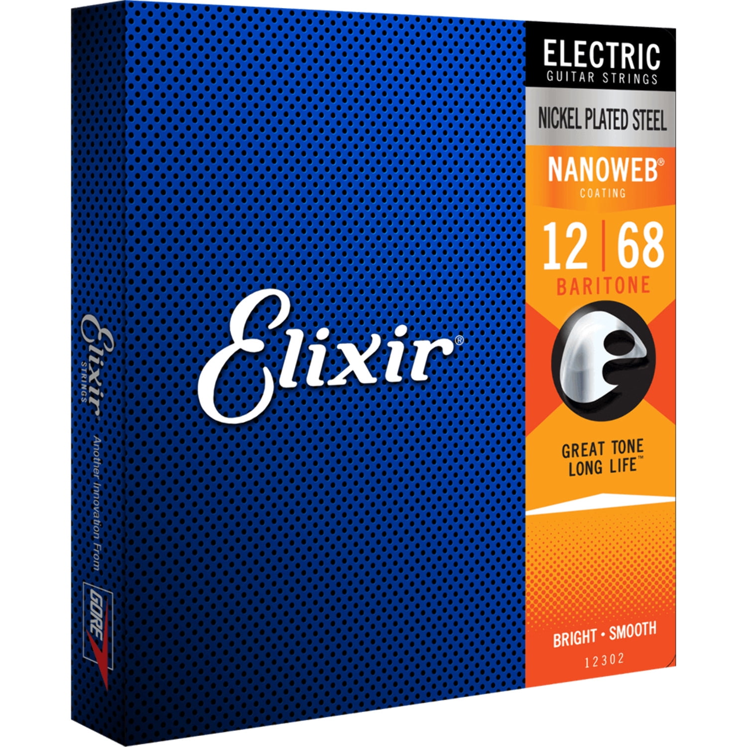 Elixir 12302-U Electric String Set, Nickel Plated Steel with Nanoweb ...