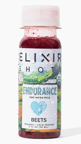 Elixir Shots Endurance Shot (12 Pack) Endurance Wellness Shot with Cold ...