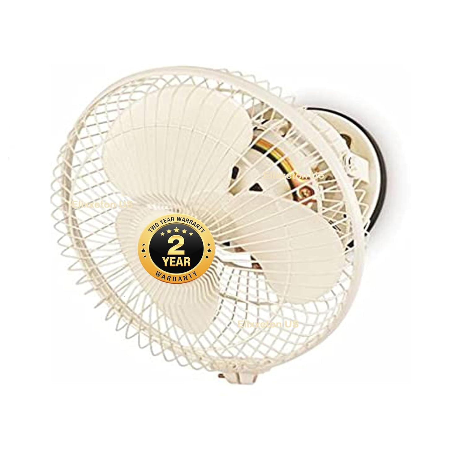 Elixxeton US 2 Year Warranty Cabin Fan 12 Inch High Speed Copper Motor ...