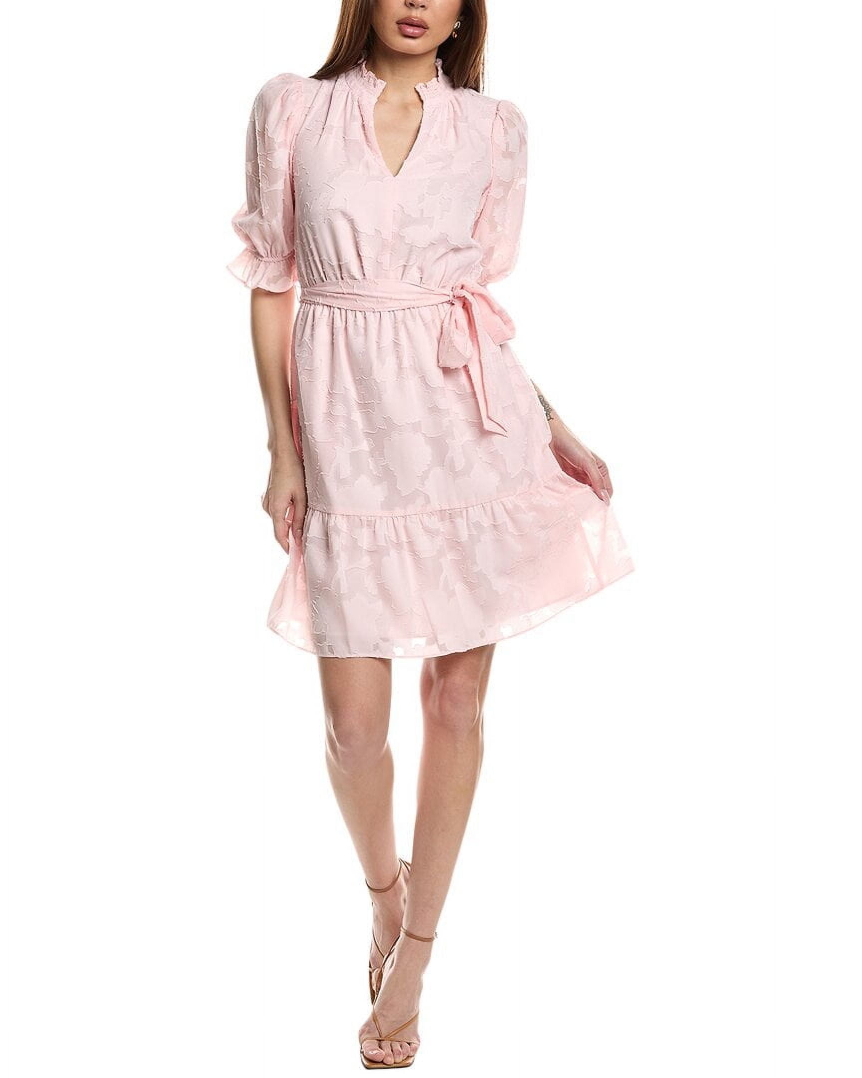 Eliza J womens Burnout Mini Dress, 14, Pink - Walmart.com