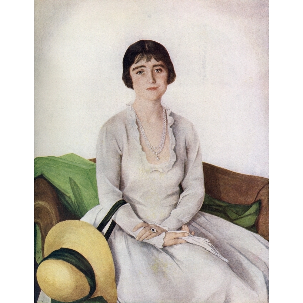 Elizabeth Angela Marguerite Bowes-Lyon 1900 To 2002. Queen Consort Of ...