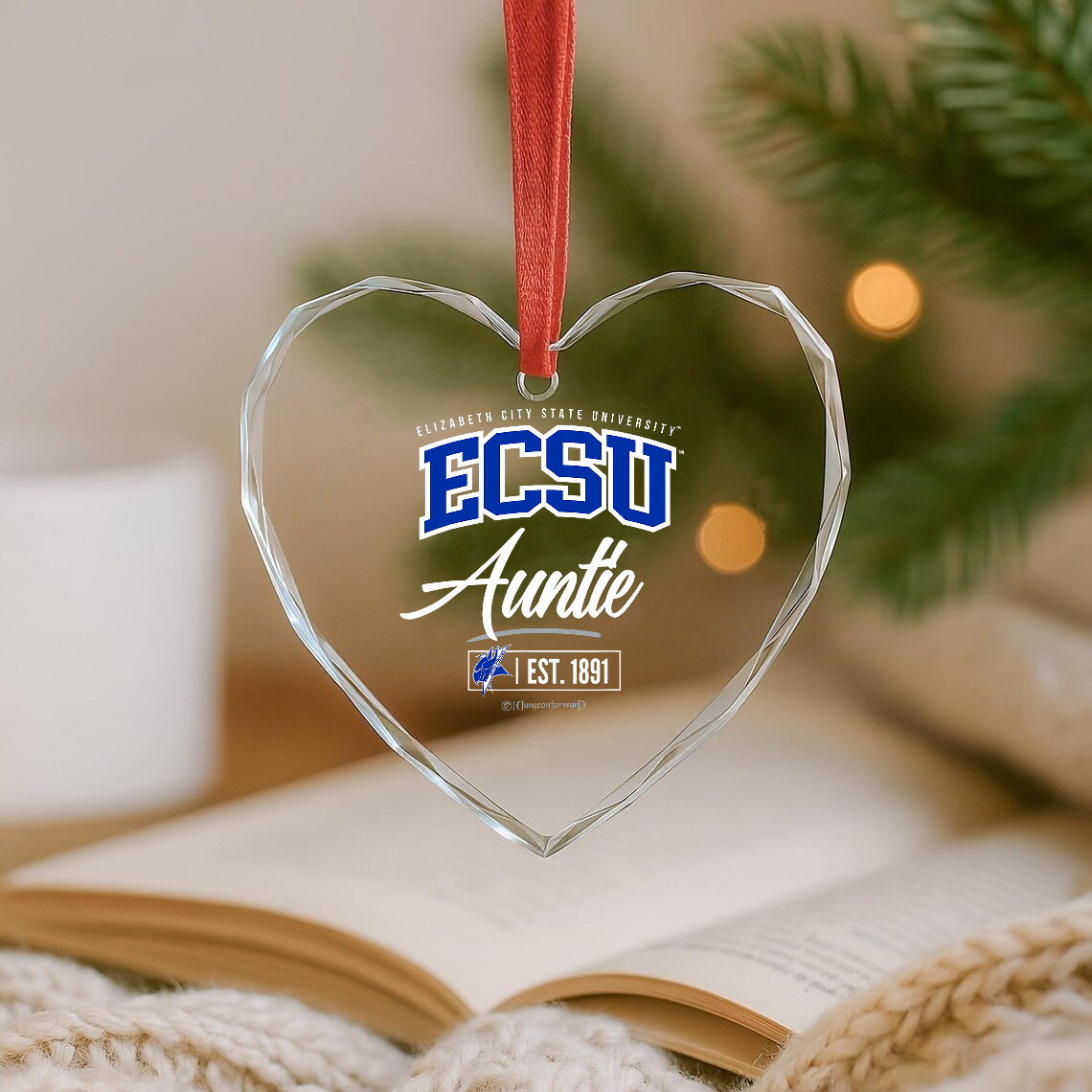 Elizabeth City State University - ECSU HBCU Sister Ornament Home ...