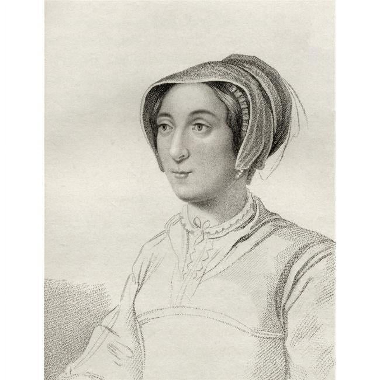 Elizabeth Cooke Lady Russell Lady Hoby 1528 - 1609 Engraved by Rivers ...