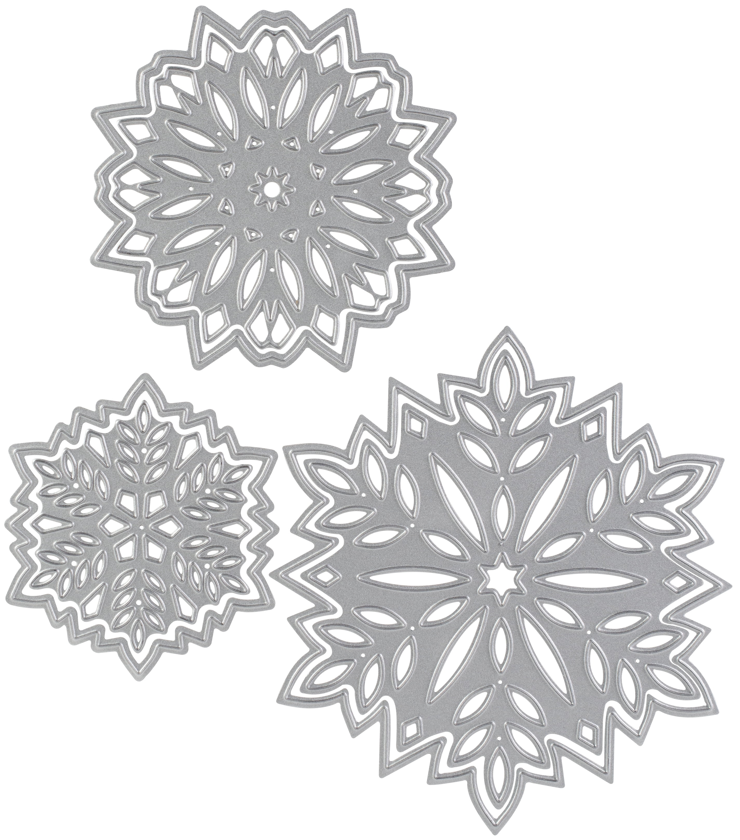 Elizabeth Craft Metal Die-Snowflakes - Walmart.com