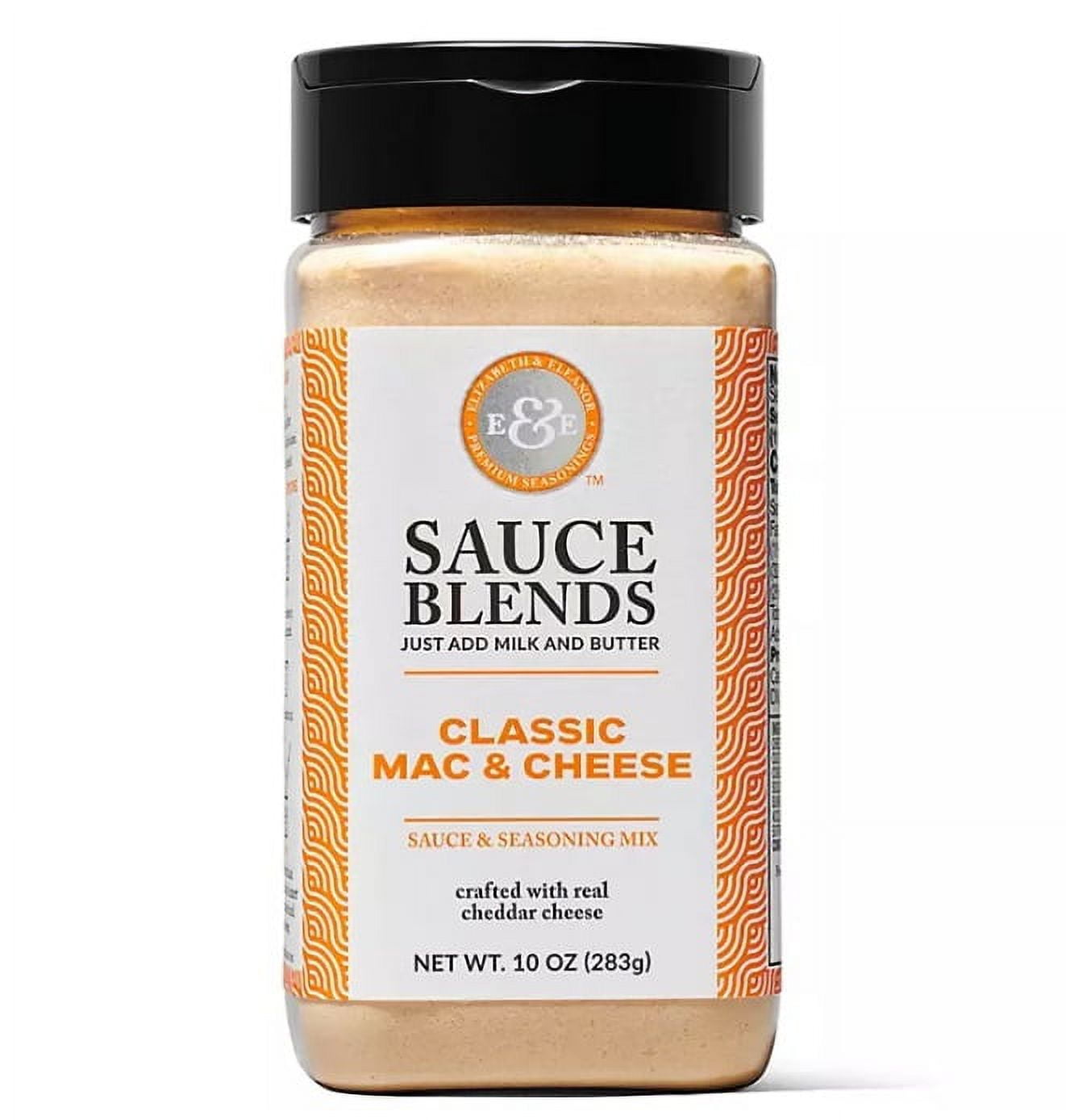 Elizabeth & Eleanor Sauce Blends Classic Mac & Cheese Sauce & Seasoning ...