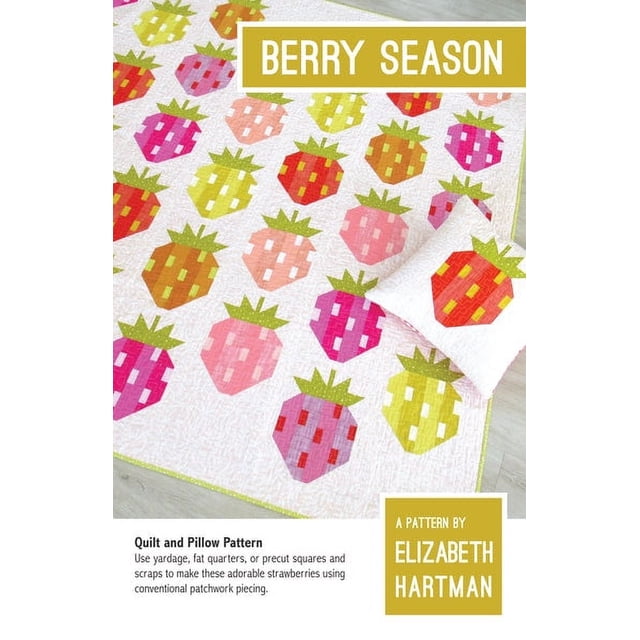 Elizabeth Hartman Berry Season Quilt Pattern - Walmart.com